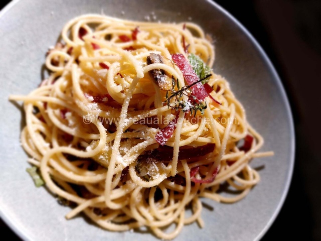 Recettes de Spaghetti de L'Eau à la Bouche