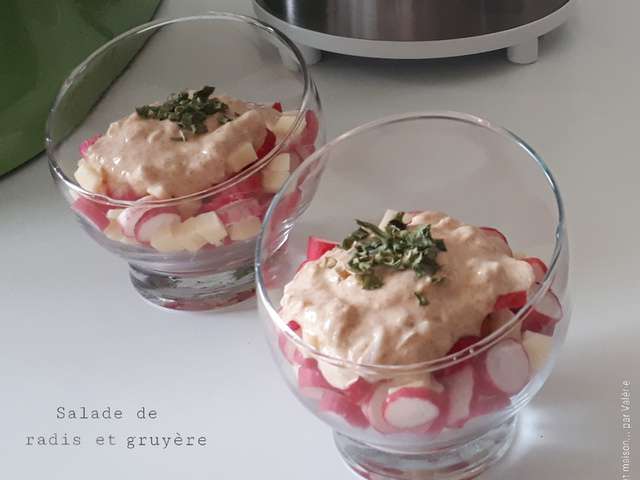 Recettes de Salade de radis de L'effet maison... par Valérie