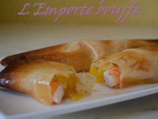 Recettes de Feuilles de Brick et Crevettes