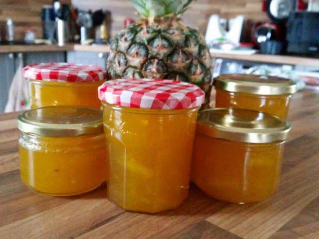 Recettes de Confiture d'ananas et Thermomix