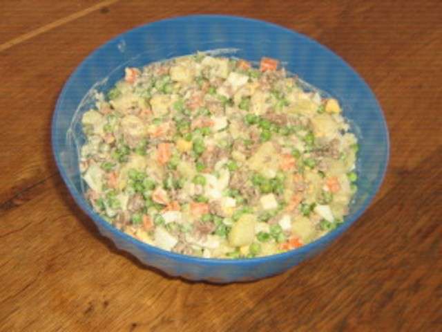 Recettes de Salade à la russe