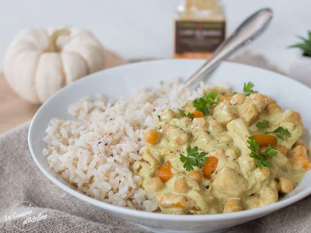 Recettes de Curry végétarien de La cuisine d'Adeline