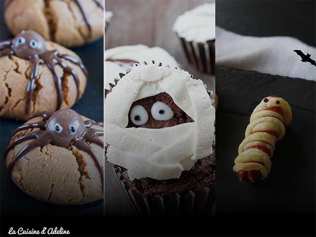 Recettes de Halloween de La cuisine d'Adeline