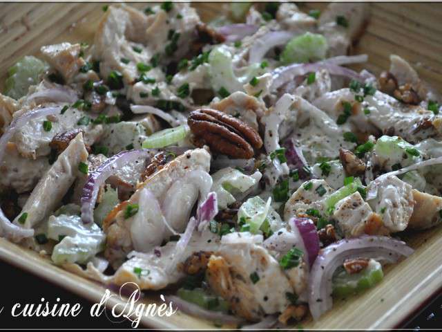 Recettes d'Oignon Rouge et Salade composée