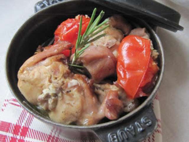 Recettes de Lapin rôti et Romarin