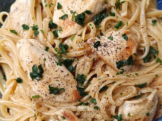 Recettes de Pâtes et Poulet