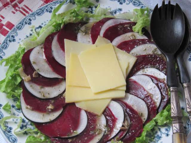 Recettes de Salade de betterave et Radis Noir