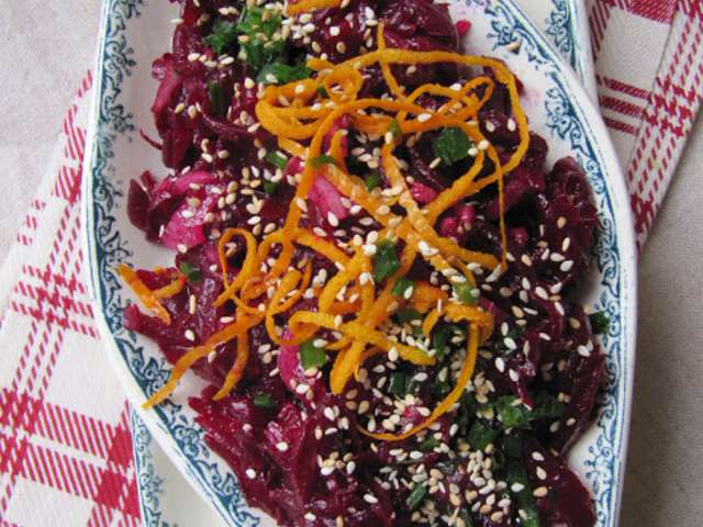 Recettes de Salade de betterave et Sésame