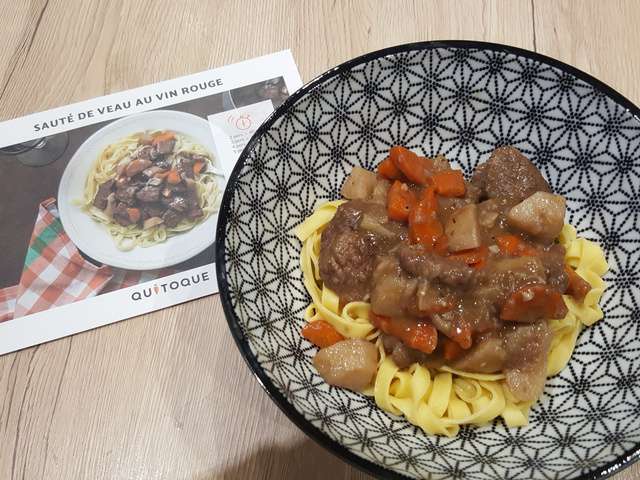 Recettes de Vin rouge et Veau