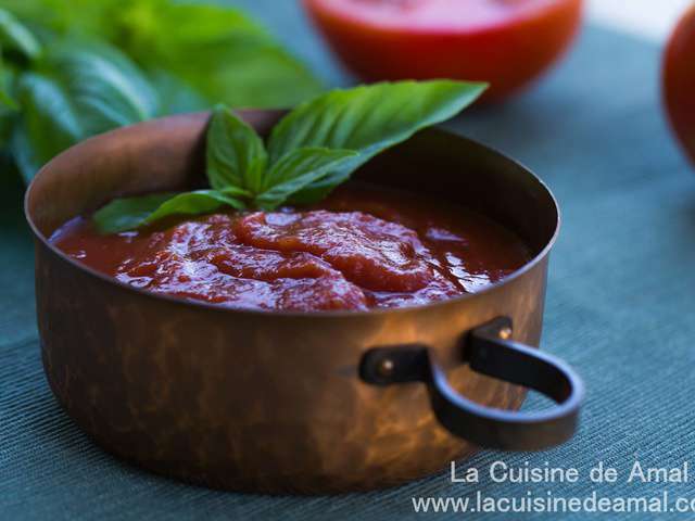 Recettes de Coulis de tomate