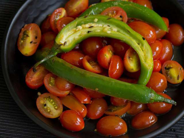 Recettes de Piment et Tomates