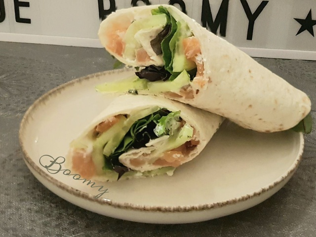 Recettes de Wrap et Saumon fumé