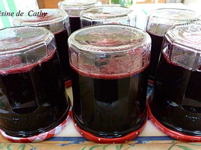 Recettes de Confiture de raisins de La Cuisine de Cathy