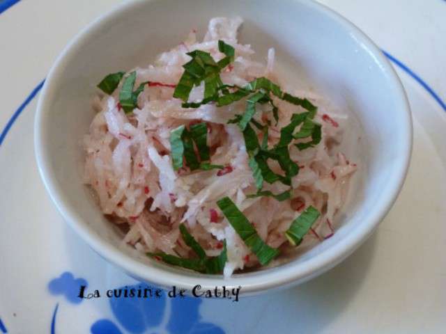 Recettes de Salade de radis de La Cuisine de Cathy