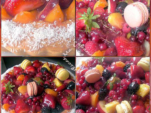 Recettes de Génoise et Fruits