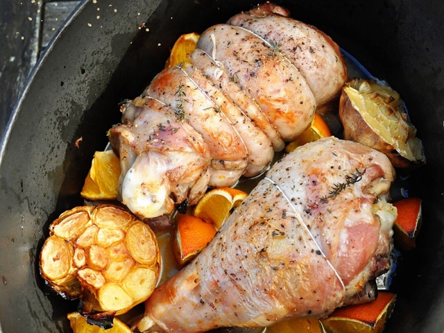 Recettes de Cuisse de dinde et Orange