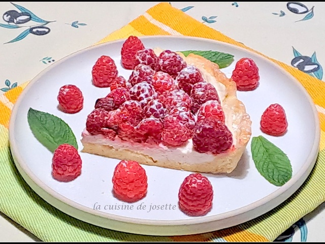 Recettes de Tarte aux Framboises