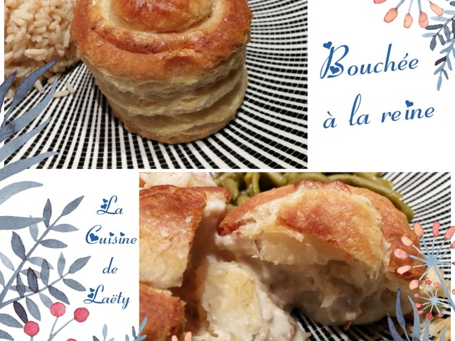 Recettes de Bouchée à la reine et Poulet