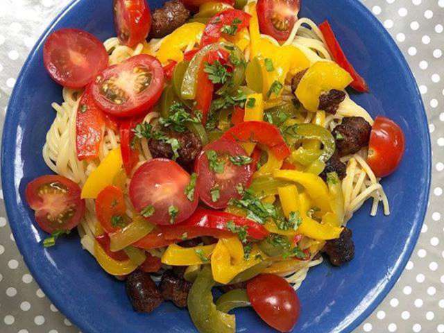Recettes de Merguez et Spaghetti