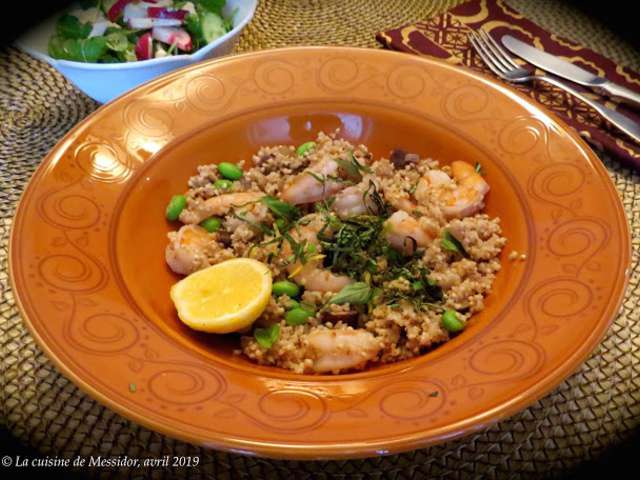 Recettes de Millet et Champignons