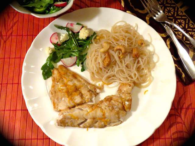 Recettes d'Aiglefin et Orange