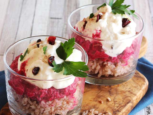 Recettes de Betterave rouge et Verrines