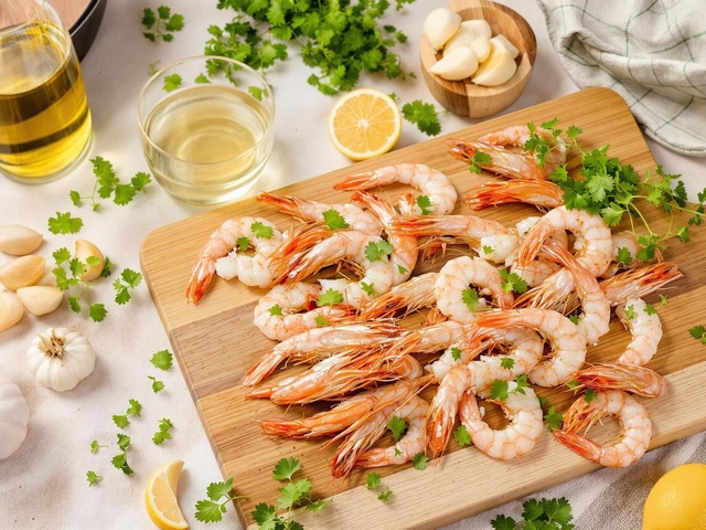 Recettes de Tête et Crevettes