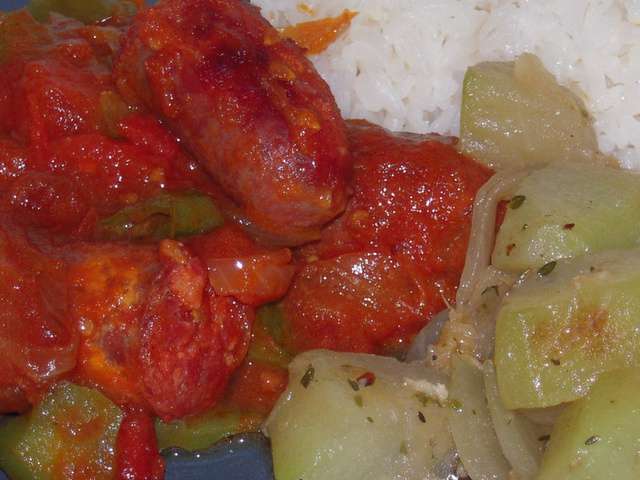 Recettes de Rougail saucisse de Cuisine et Métissage