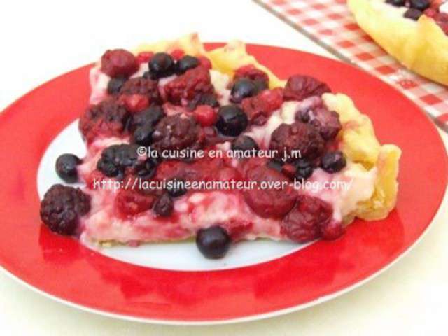 Recettes de Tarte aux Fruits Rouges de La cuisine en amateur de Jean Marie