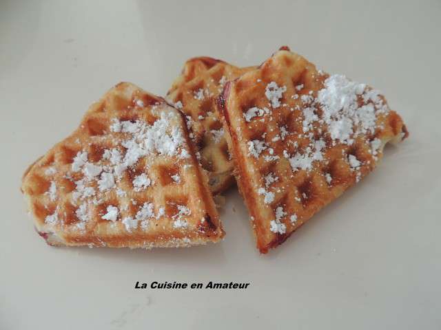 Recettes de Gaufrettes Feuilletees