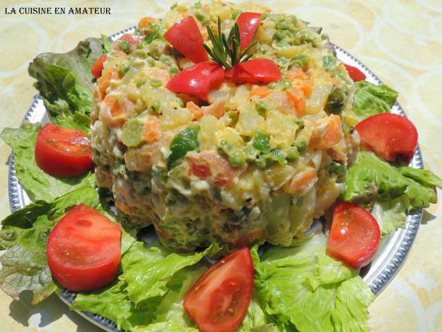 Recettes de Salade russe et Carottes