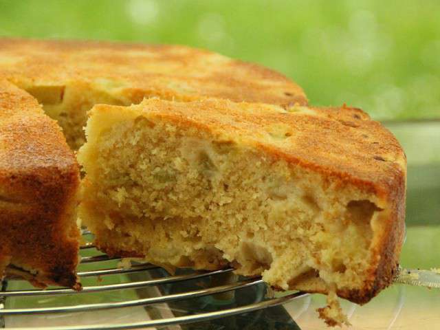 Recettes de Gâteau à la Rhubarbe et Goûter