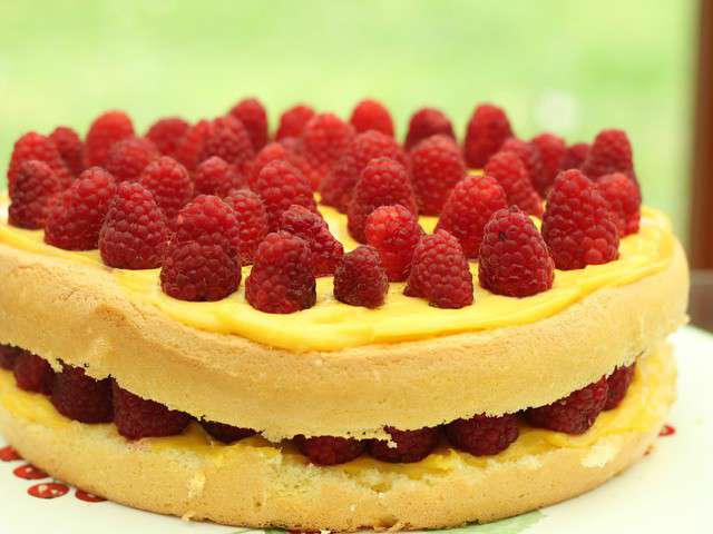 Recettes de Crême patissière et Génoise - 2