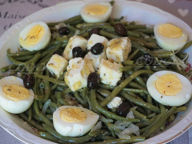 Recettes de Salade de haricots verts