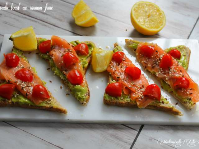 Recettes de Toasts et Saumon fumé