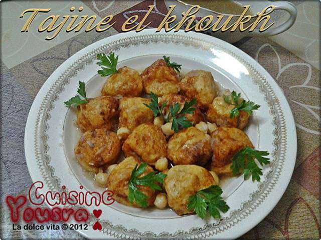 Recettes de Tajine de la dolce vita