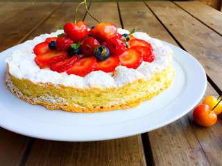 Recettes de Dacquoise et Fruits