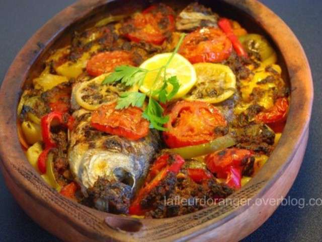 Recettes de Poisson au four de La fleur d'oranger