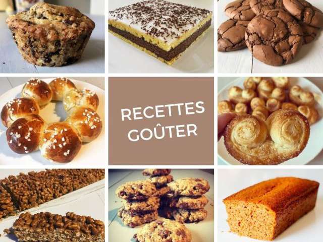 Recettes de Goûter de La gourmandise avant tout