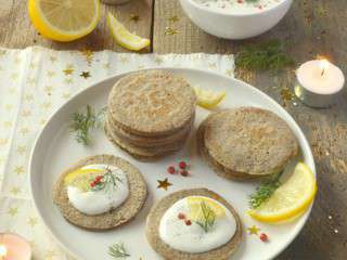 Recettes de Blinis et Noël