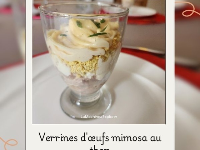 Recettes d'Oeufs mimosa et Verrines