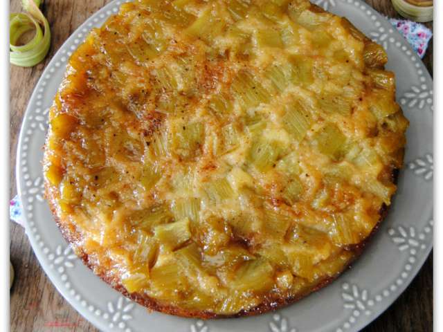 Recettes de Gâteau à la Rhubarbe de La main à la pâte