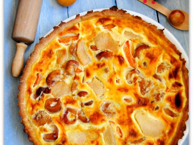 Recettes de Tarte Flan et Fruits