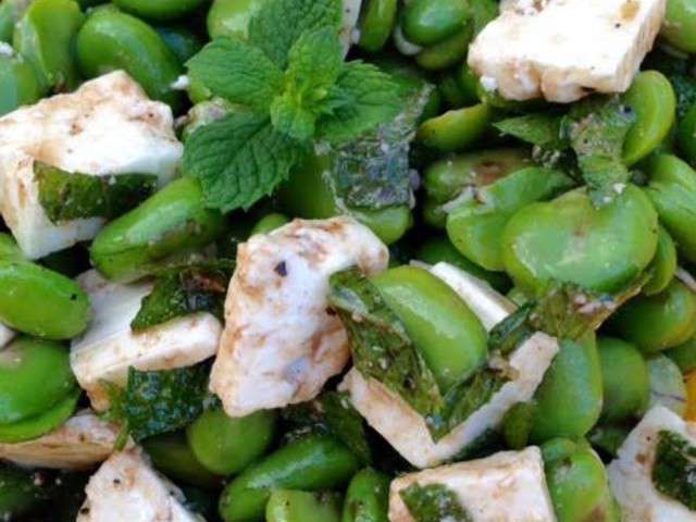 Recettes de Salade de feves de La Petite Popotte de Cristaxou