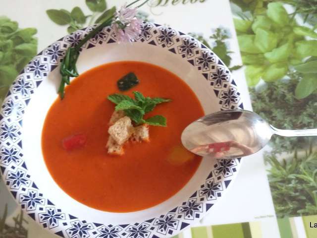 Recettes de Soupe froide de la poele qui rit