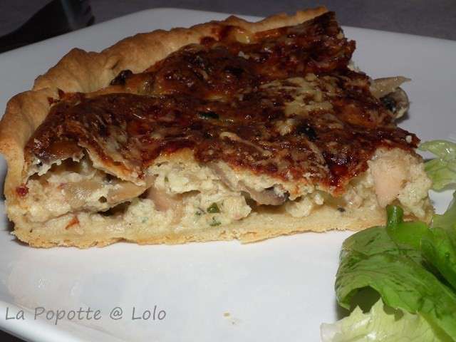 Recettes de Quiche au poulet et Poulet rôti