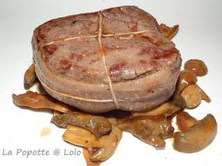 Recettes de Tournedos et Champignons
