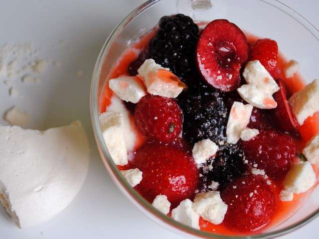 Recettes de Salade de fruits rouges de La Sucrière