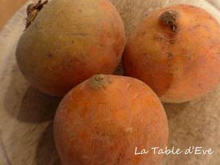 Recettes de Betterave jaune