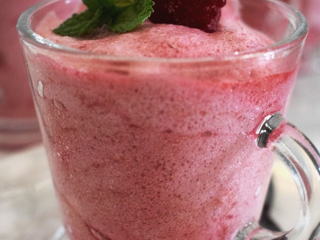 Recettes de Mousse de framboise de La Table de Clara